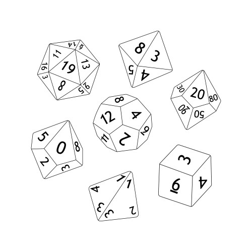 Rpg Dice Vector Images (over 410)