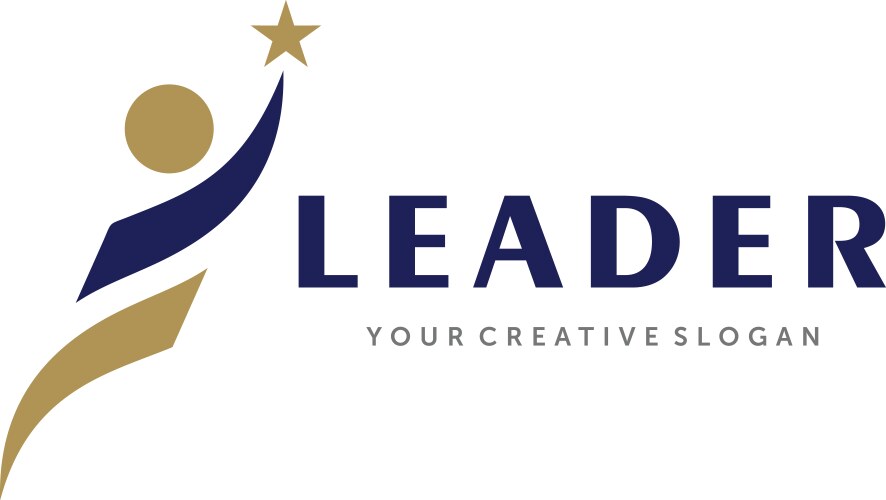 Leadership career aspirations concept successful Vector Image