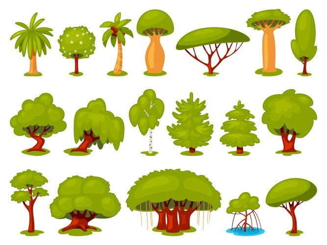 Stylized tree Royalty Free Vector Image - VectorStock