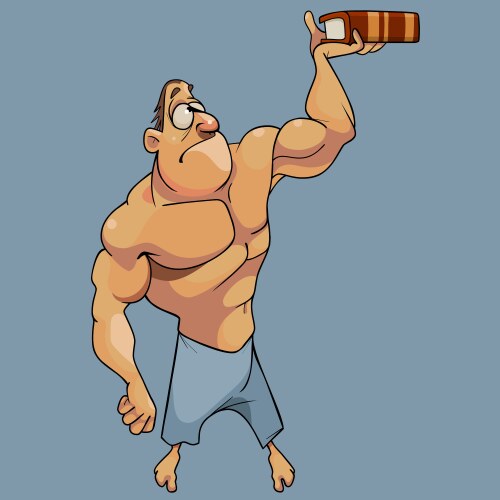Muscle Man Cartoon Vector Images (over 11,000)