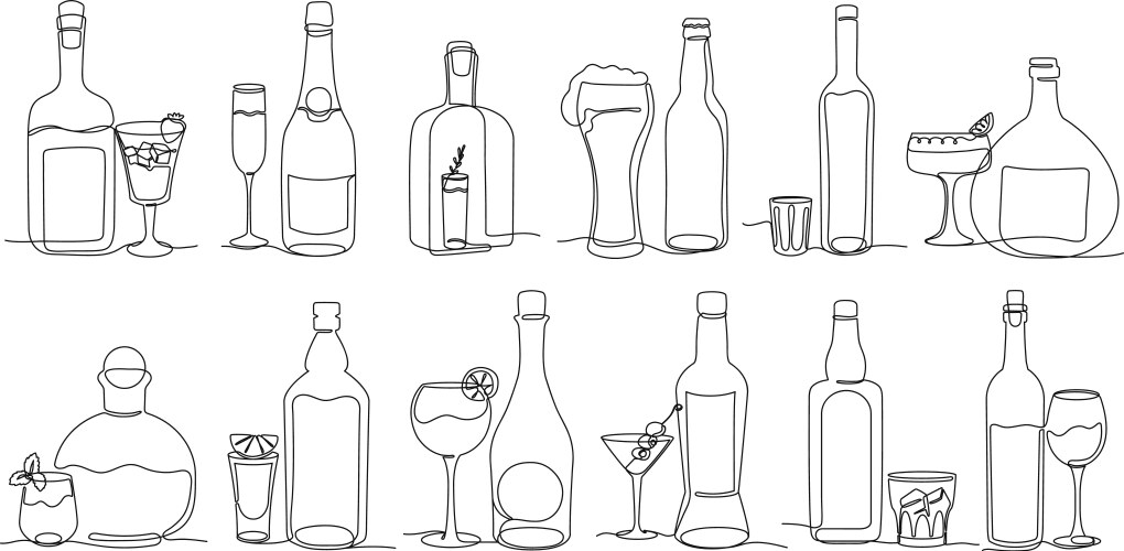 Alcohol Drawing Vector Images (over 50,000)