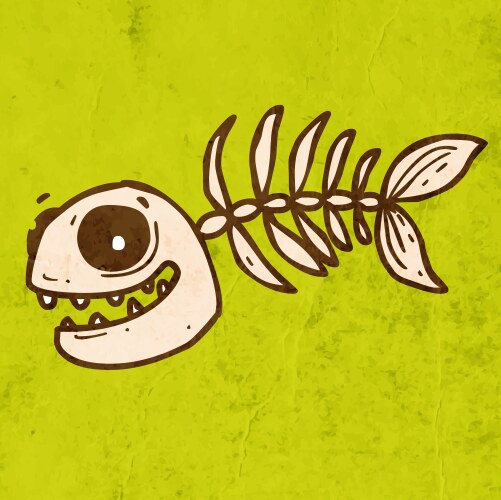 Fish Skeleton Vector Images (over 8,000)