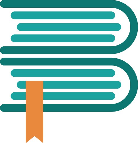 Code book logo icon design Royalty Free Vector Image