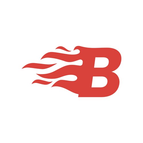 B Fire Flame Letter Lettering Logo Vector Images (over 210)