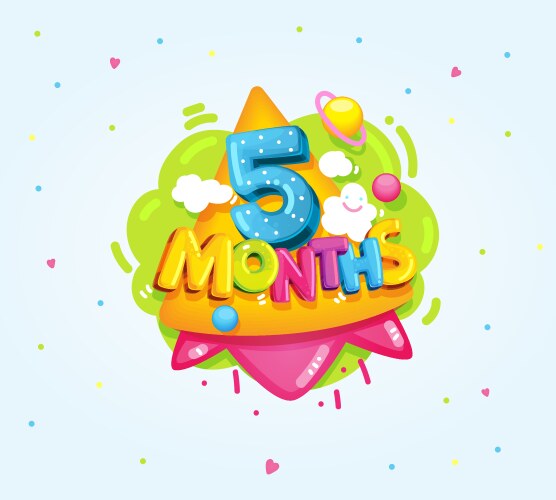 5 Month Baby Vector Images (78)