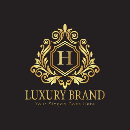 Golden H Logo Vector Images (over 5,400)