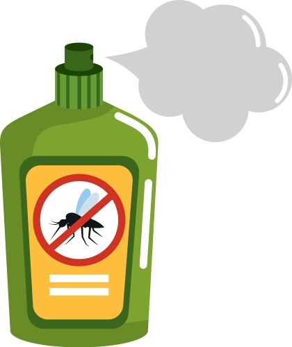 Aedes mosquito cartoon Royalty Free Vector Image