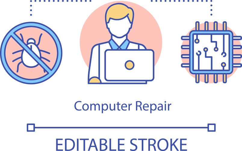 Computer Technician Logo Vector Images (over 870)