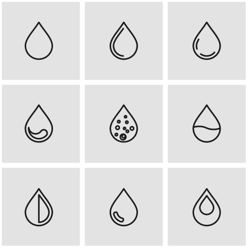 Outline Drop Vector Images (over 110,000)