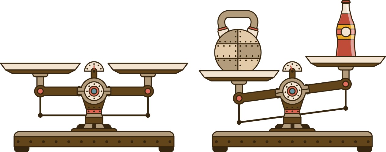 Balance Cartoon Scales Vector Images (over 3,900)