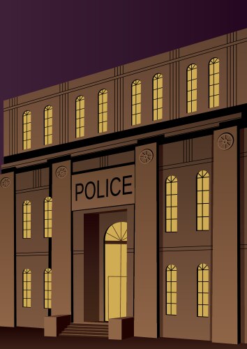 Police Station Cartoon Vector Images (over 1,300)
