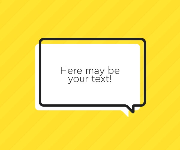 Quote frame blank text quote boxes message Vector Image