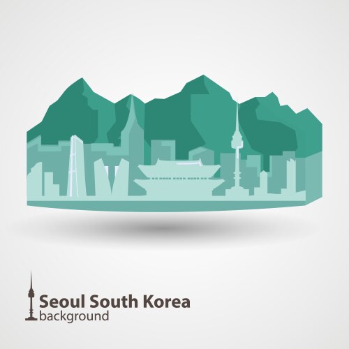 Seoul Skyline Vector Images (over 500)