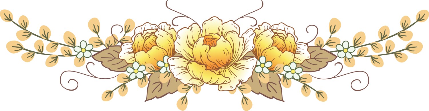 Floral Page Break Vector Images (over 180)