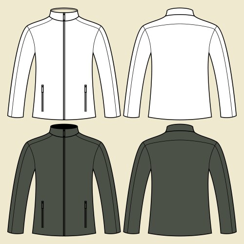 Jacket Template Vector Images (over 15,000)