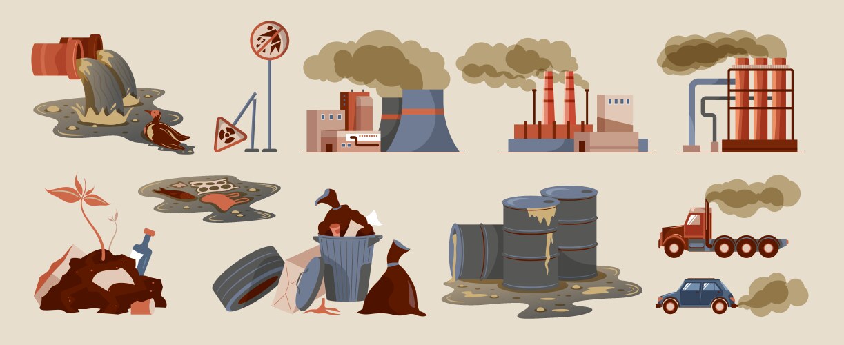Free Air Pollution Vector Images (over 170)