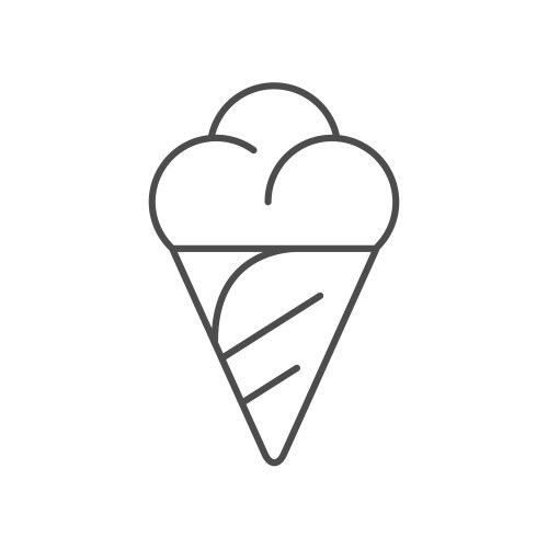 Ice Cream Outline Vector Images (over 35,000)