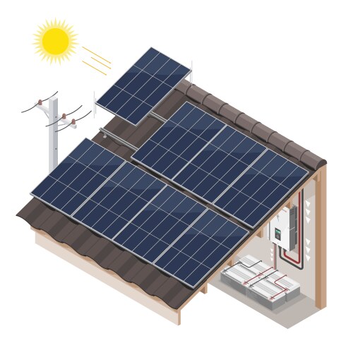 Solar panels Vector Images & Graphics for Commercial Use | VectorStock
