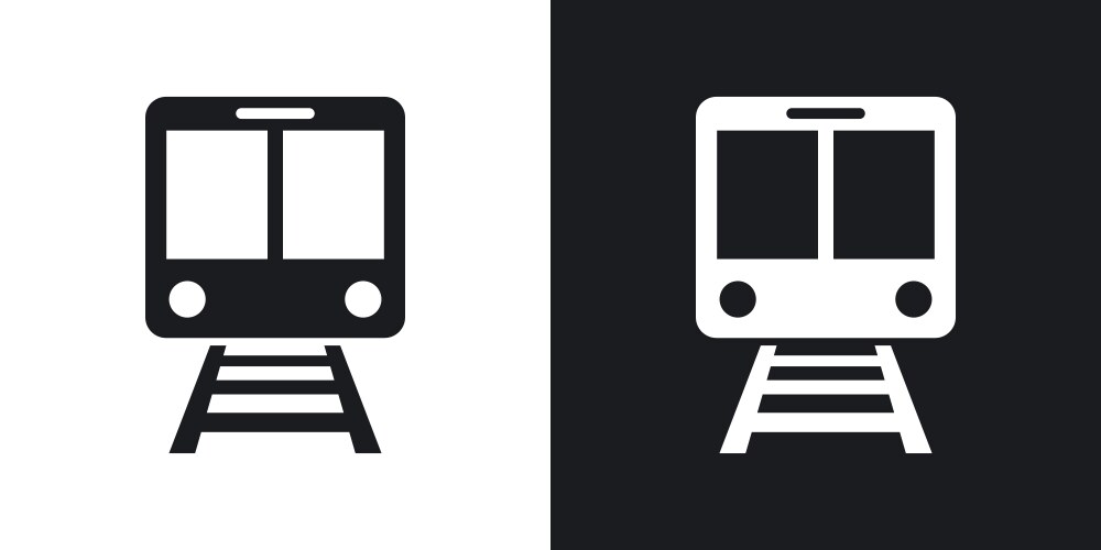 Metro Train Icon Vector Images (over 15,000)