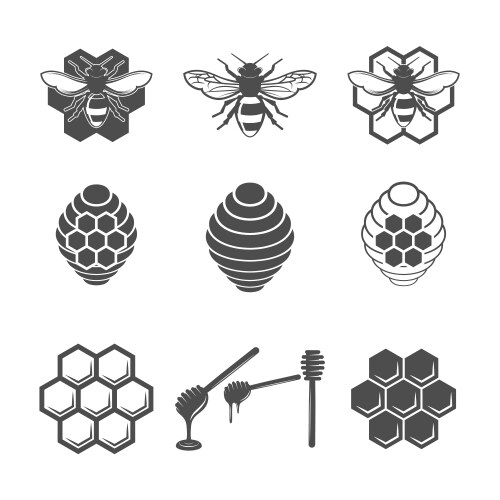 Bee Hive Vintage Vector Images (over 4,400)