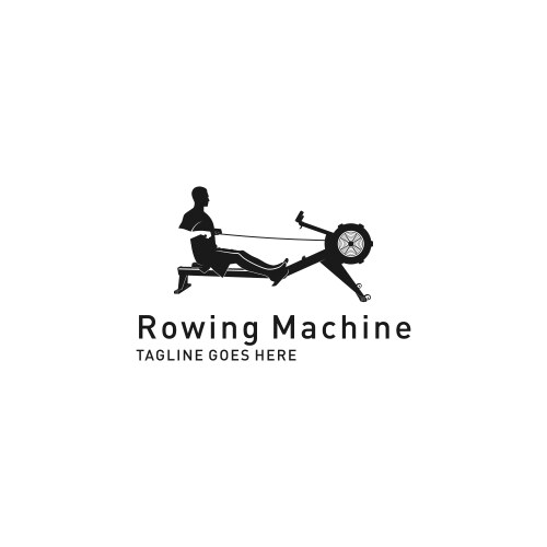 Rowing boats set pictogram Royalty Free Vector Image