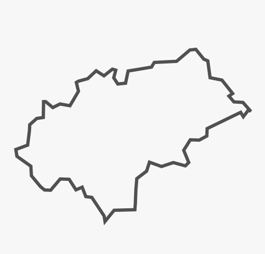 Chitradurga district map karnataka state india Vector Image