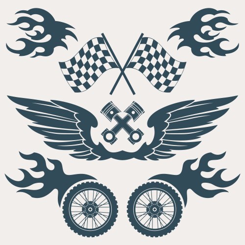 Motorcycles Tattoos Vector Images (over 5,900)
