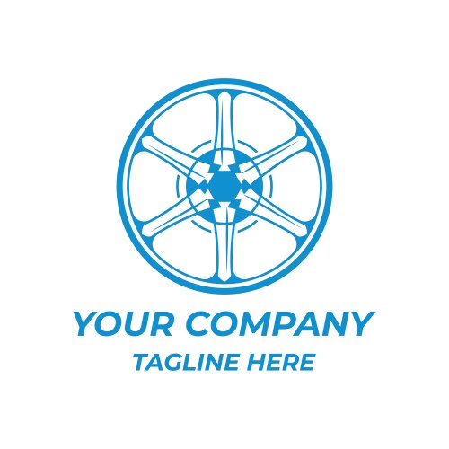 Rim logo Royalty Free Vector Image - VectorStock