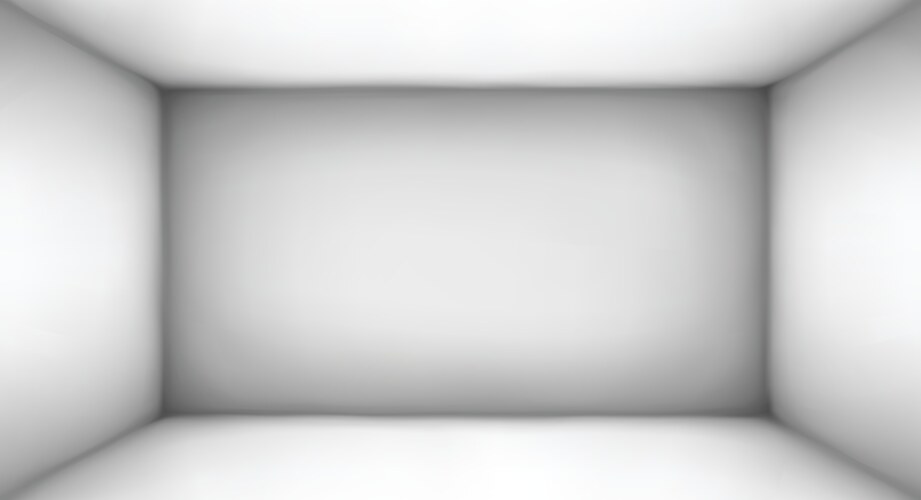 Empty white room Royalty Free Vector Image - VectorStock