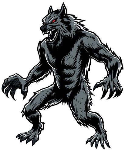 Cartoon Werewolf Vector Images (over 2,900)