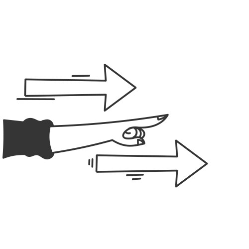 Pointing Finger Arrow Vector Images (over 11,000)