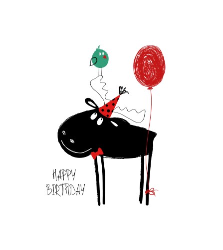 Moose Birthday Vector Images (over 210)
