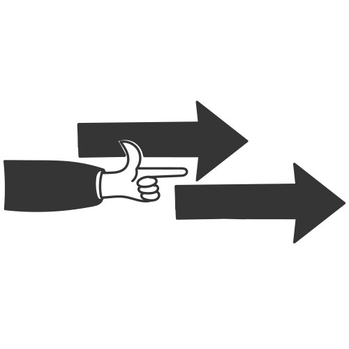 Pointing Finger Arrow Vector Images (over 17,000)