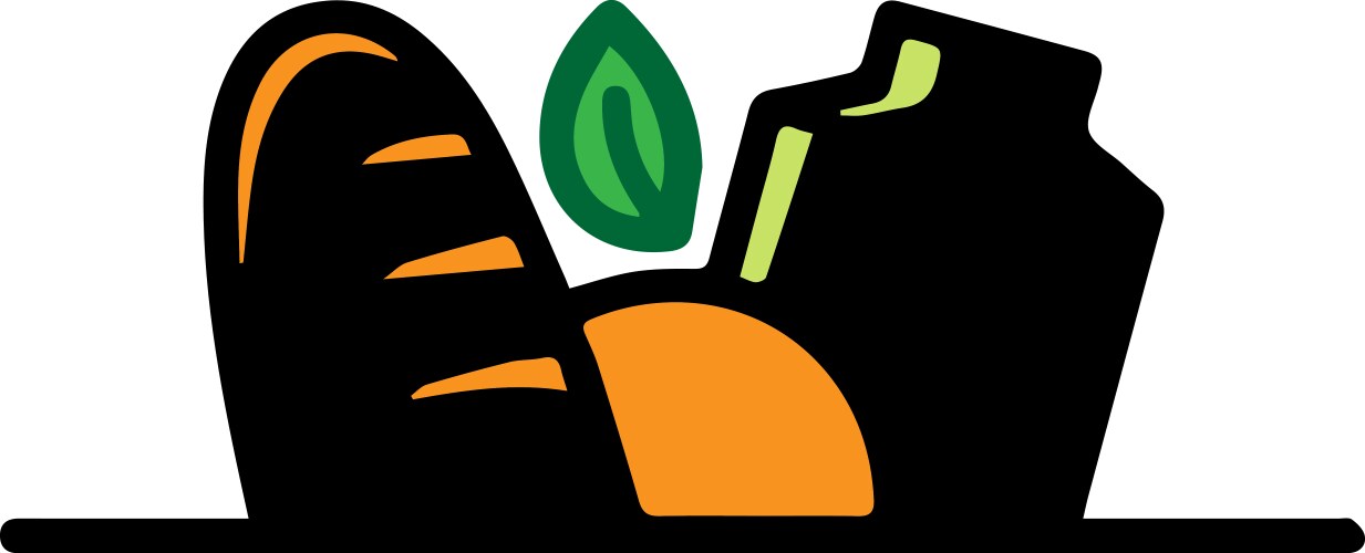 Evolution of fast food past to present Royalty Free Vector