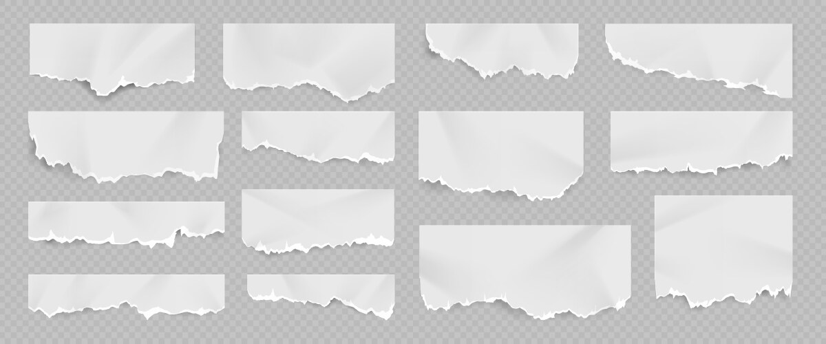 Paper Square Torn Vector Images (over 2,400)