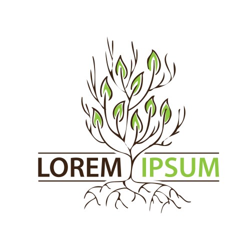 Big tree Royalty Free Vector Image - VectorStock