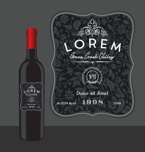 Bottle Label Vector Images (over 120,000)