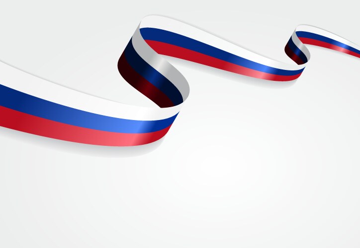 Russian flag background Royalty Free Vector Image