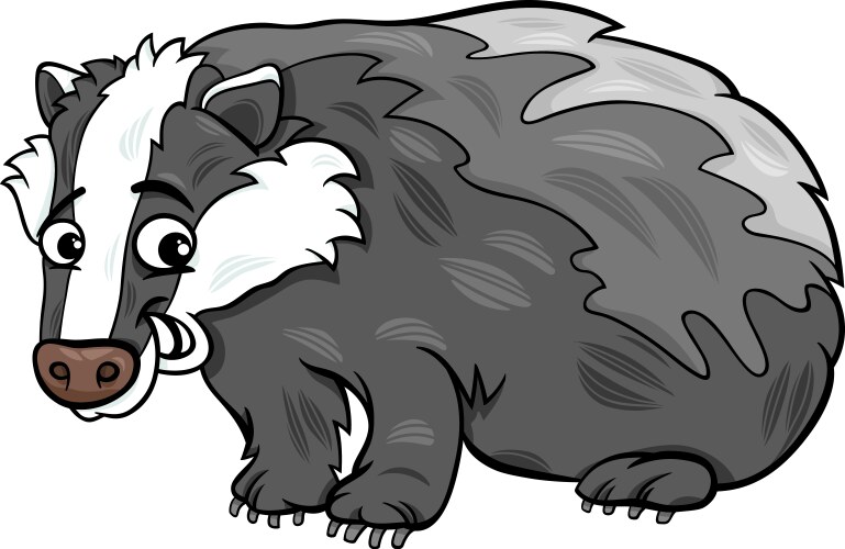 Cartoon Badger Vector Images (over 2,400)