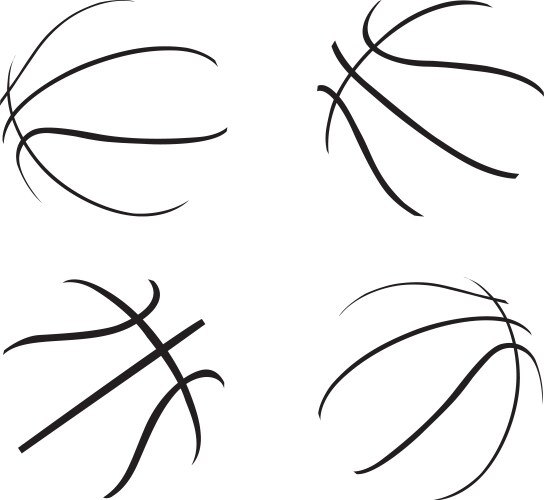 Basketball Outline Vector Images (over 15,000)