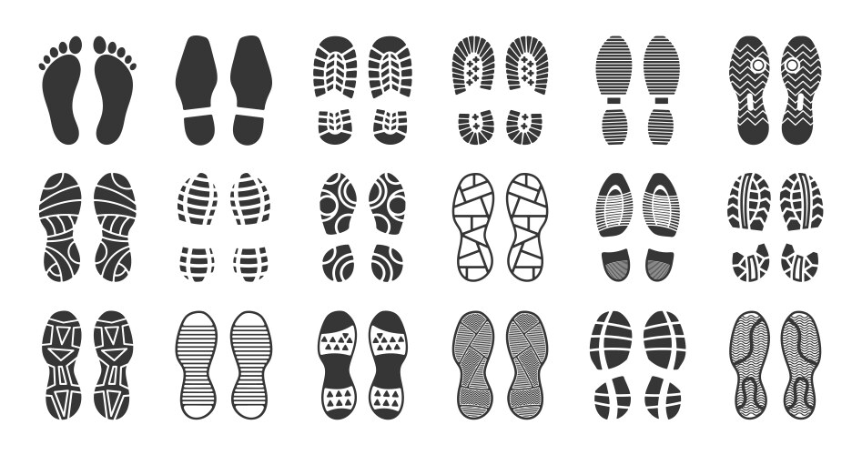 Hiking Footprints Vector Images (over 950)