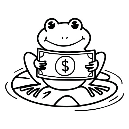 Frog Line Art Vector Images (over 2,500)