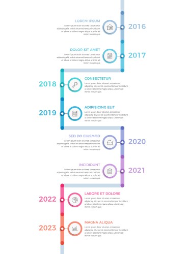 Mobile app infographic chart design template Vector Image