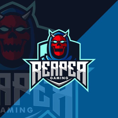 Grim Reaper Gaming Logo Vector Images (over 290)