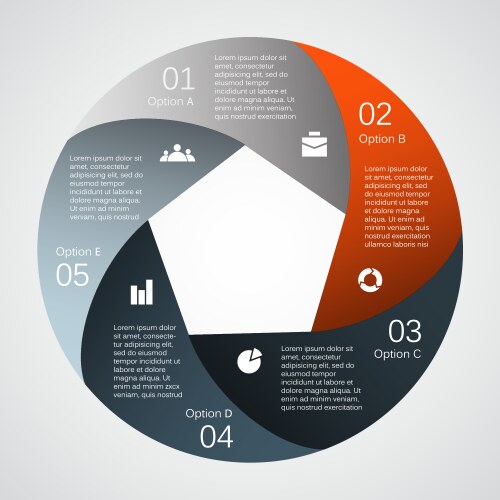 Modern template for your business project Vector Image