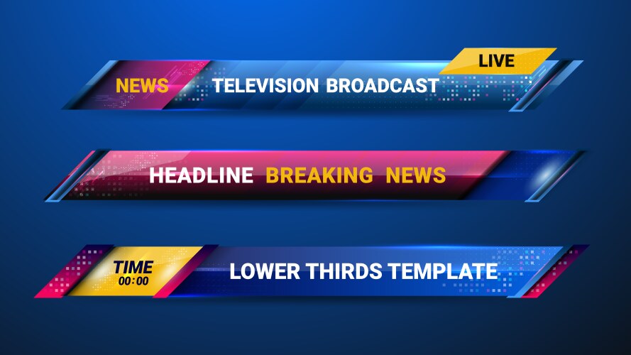 News bar tv Royalty Free Vector Image - VectorStock