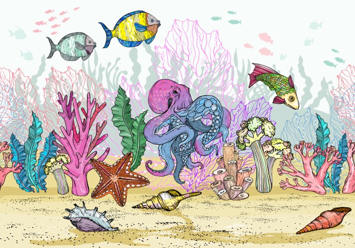 Coral Reef Cartoon Vector Images (over 13,000)