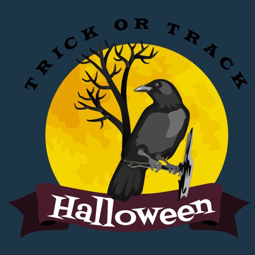 Moon Raven Vector Images (over 860)