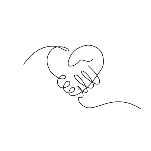One Line Drawing Heart Vector Images (over 4,900)