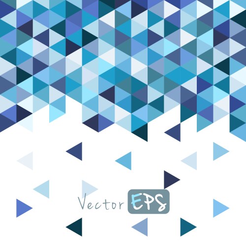 Abstract dark blue geometric background Royalty Free Vector